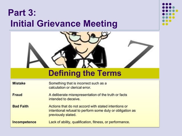 Grievance Committee Training Presentation | PPTX | Law