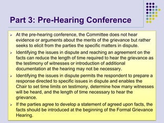 Grievance Committee Training Presentation | PPTX