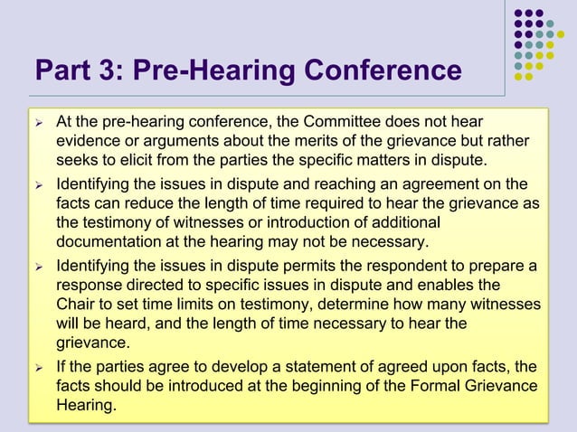 Grievance Committee Training Presentation | PPTX | Law