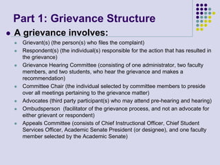 Grievance Committee Training Presentation | PPTX