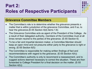 Grievance Committee Training Presentation | PPTX
