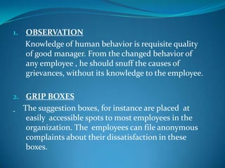 Grievance handling | PPTX