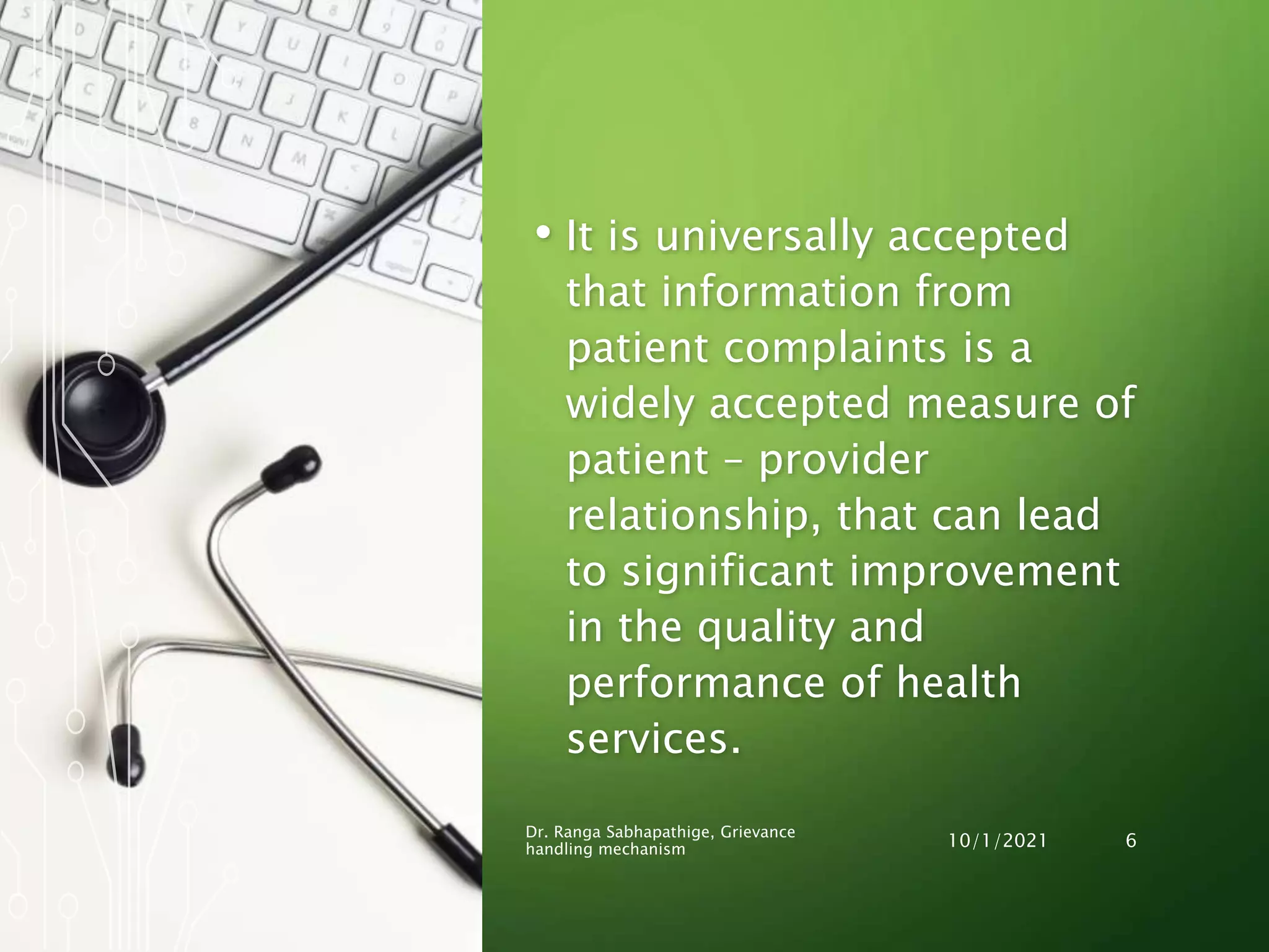 Grievance handling mechanisms in health systems | PPT Grievance handling mechanisms in health systems | PPT