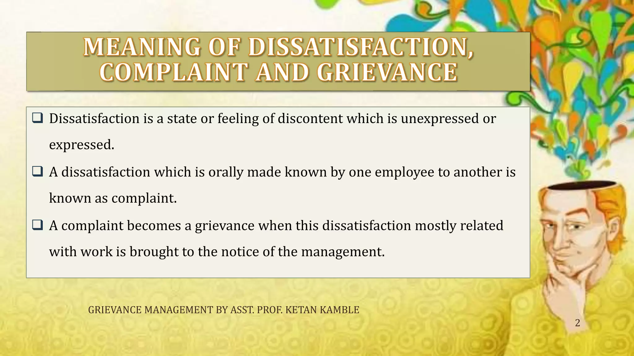 Grievance management | PPT