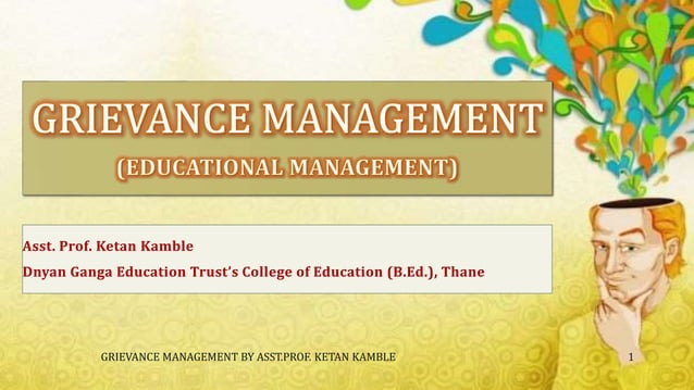 Grievance management | PPT