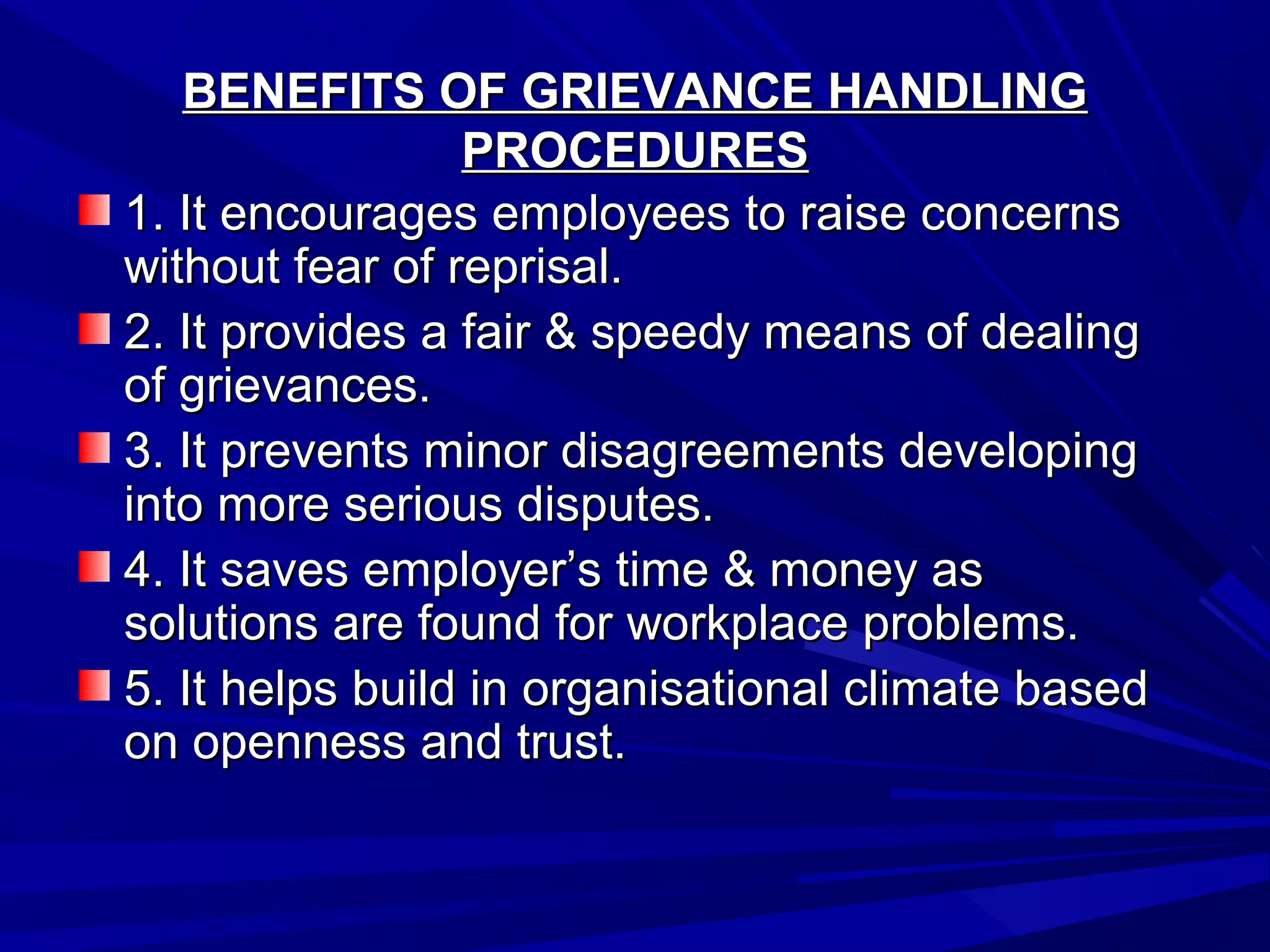 Grievance ppt | PPT