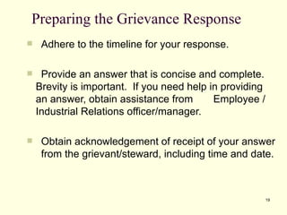 Grievance procedure - | PPT