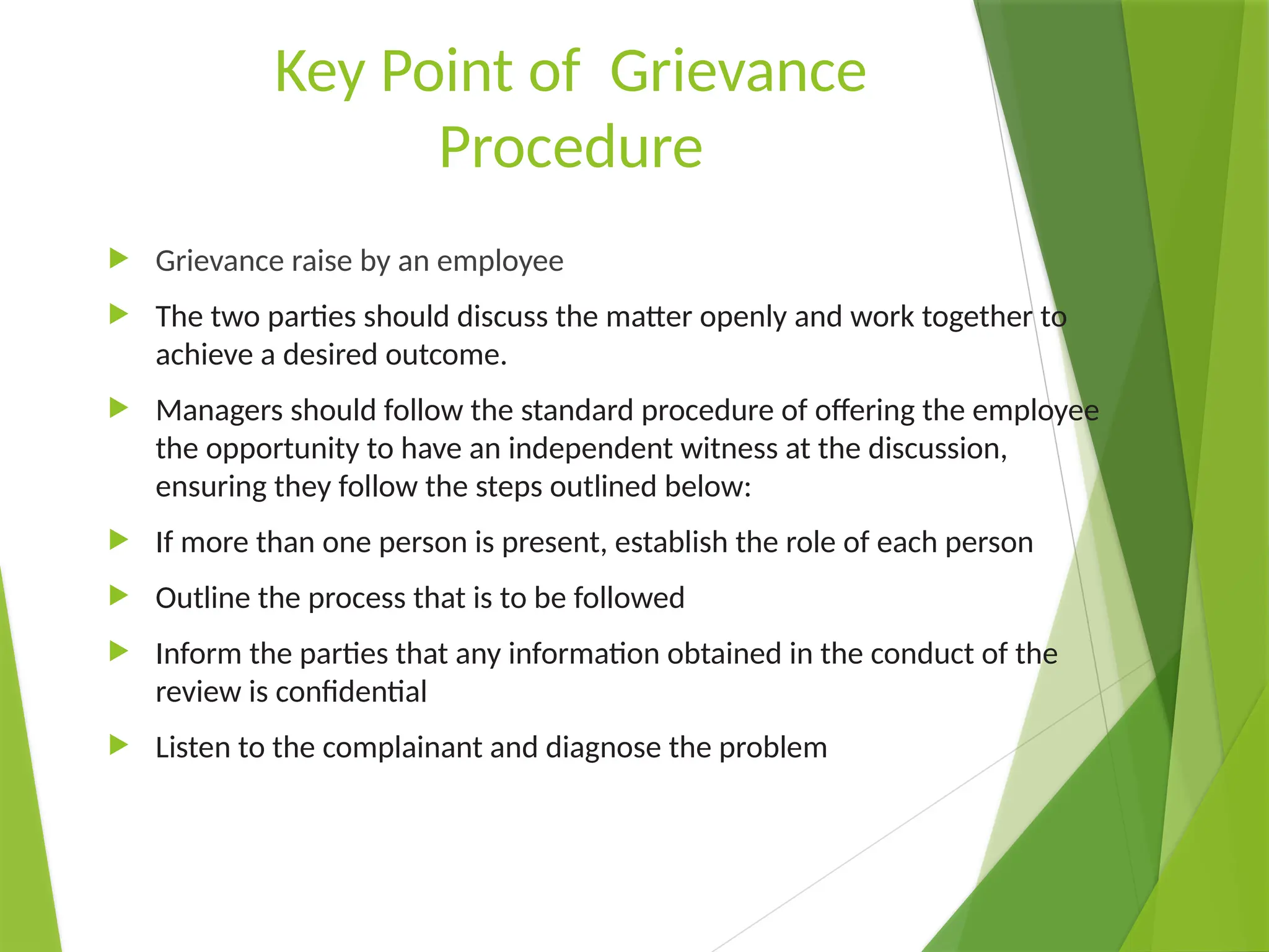 Grievance Procedure for education purpose | PPTX