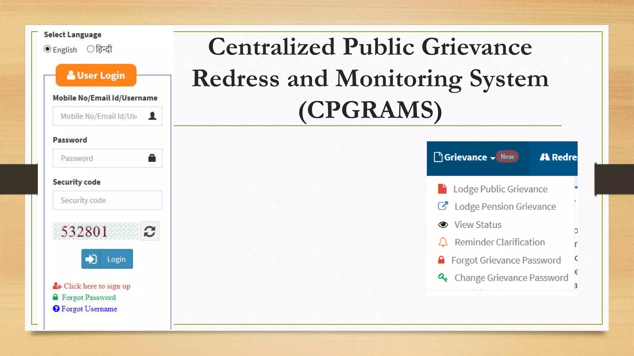 Grievance Redressal mechanism | PPTX