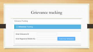 Grievance Redressal mechanism | PPTX