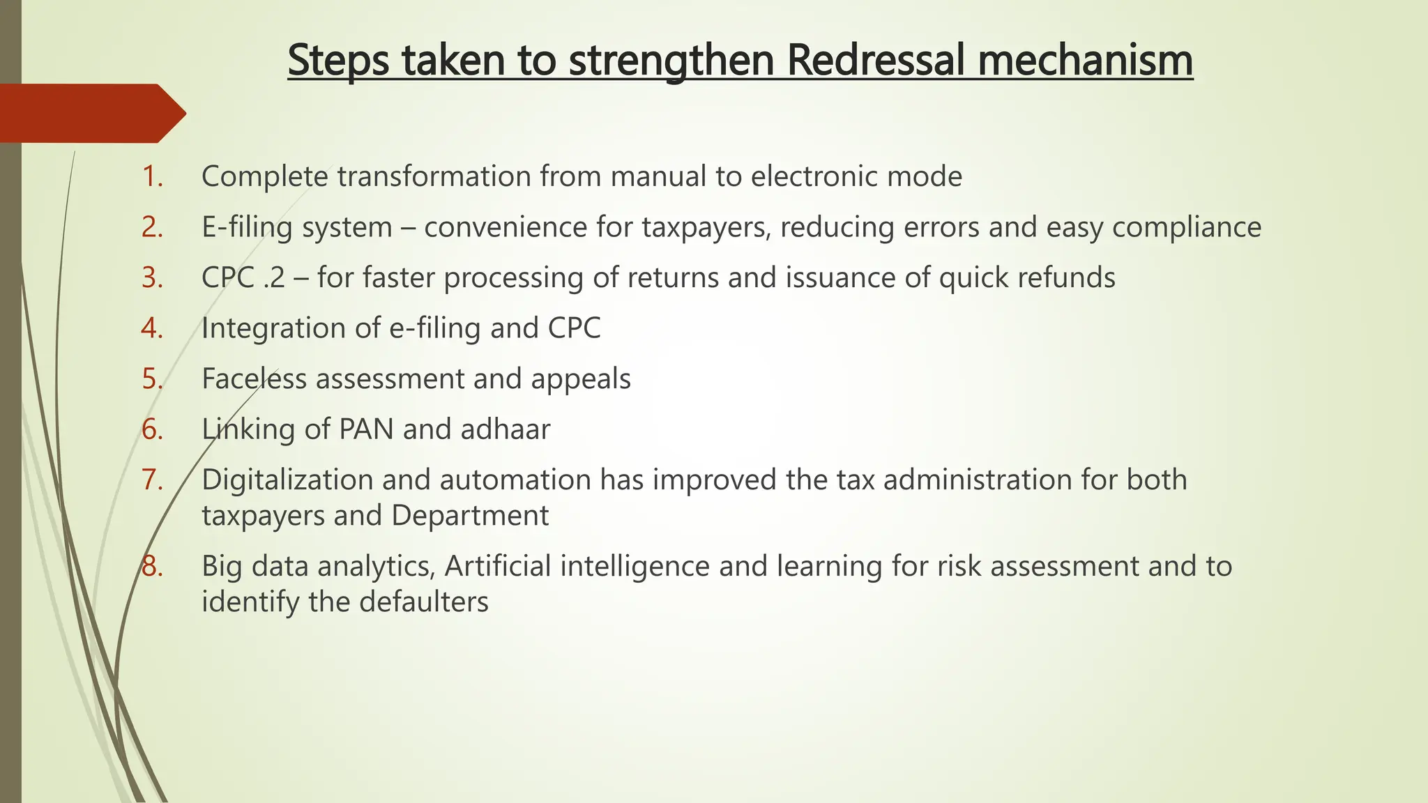 GRIEVANCE REDRESSAL MECHANISM IN ITD.pptx