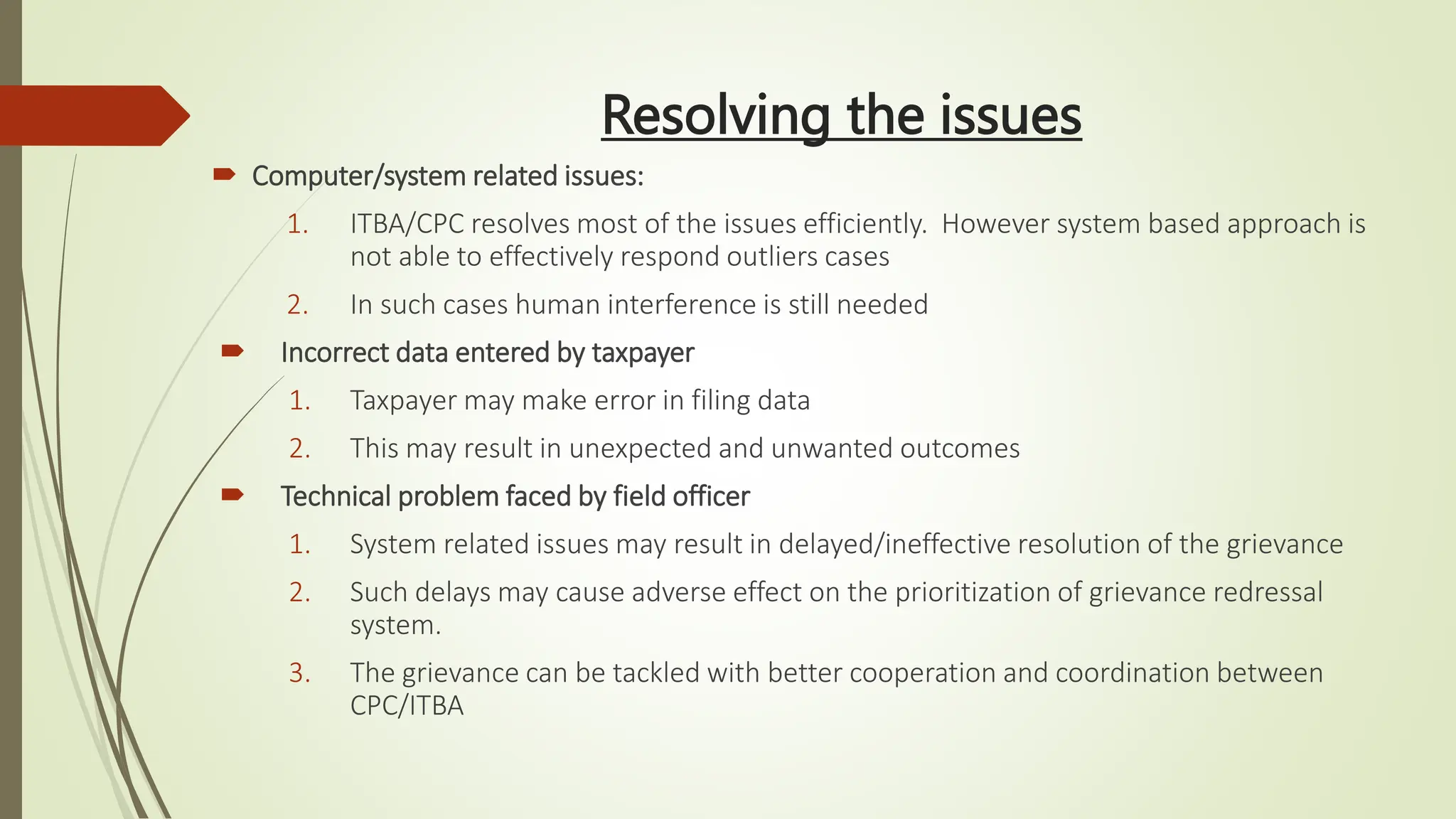 GRIEVANCE REDRESSAL MECHANISM IN ITD.pptx