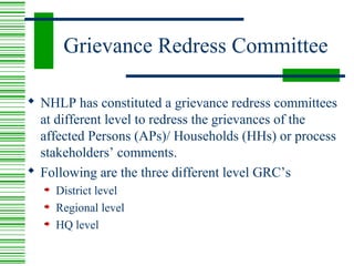 Grievance redress mechanism 2017 | PPT