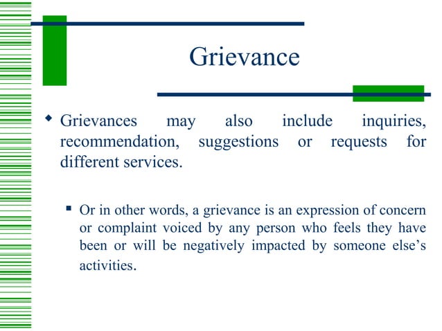 Grievance redress mechanism 2017 | PPT