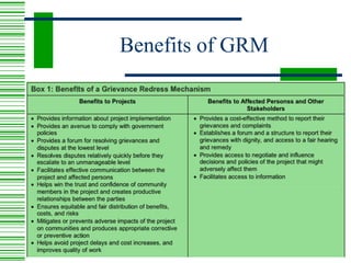 Grievance redress mechanism 2017 | PPT