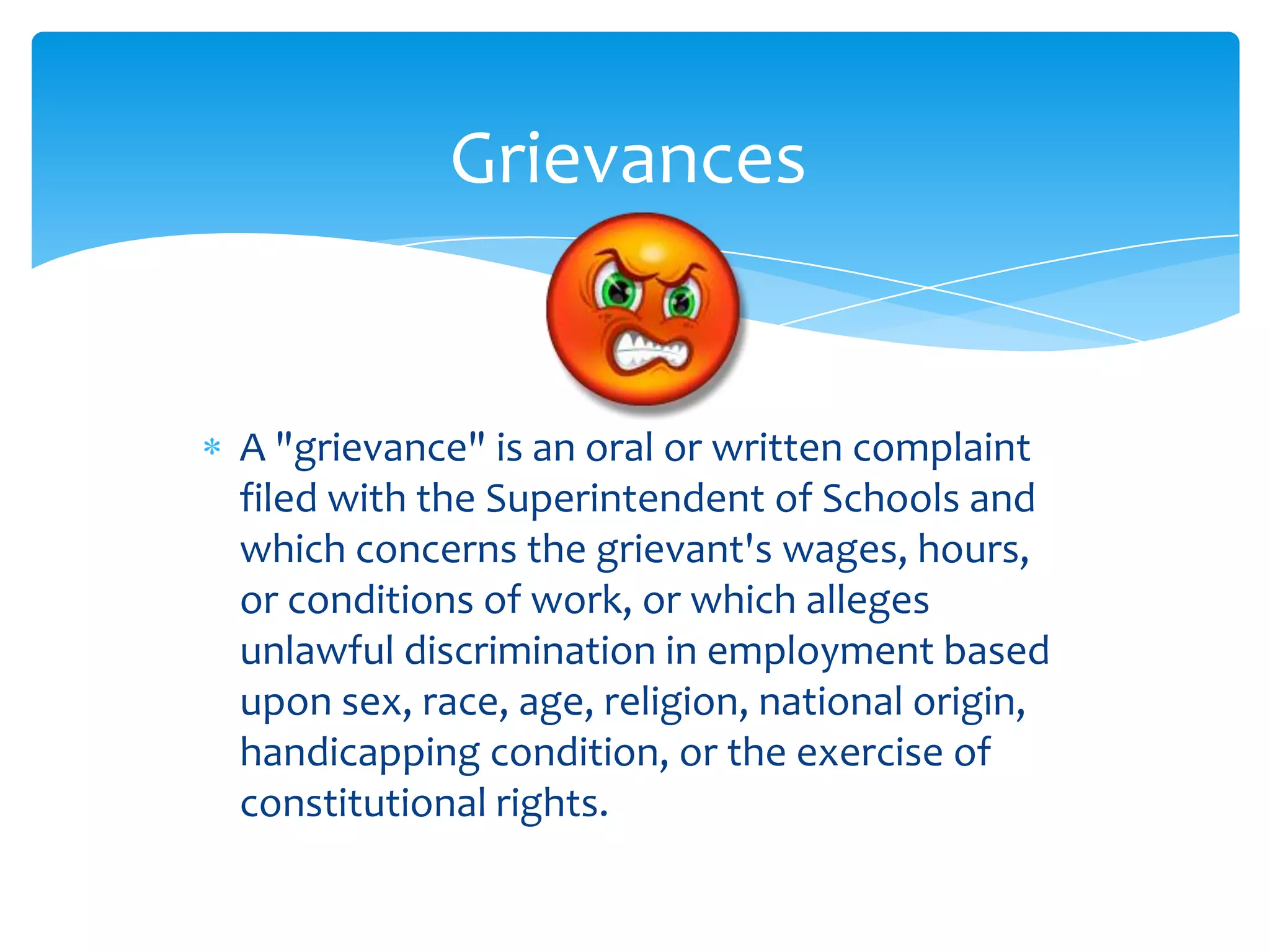 Grievances | PPTX