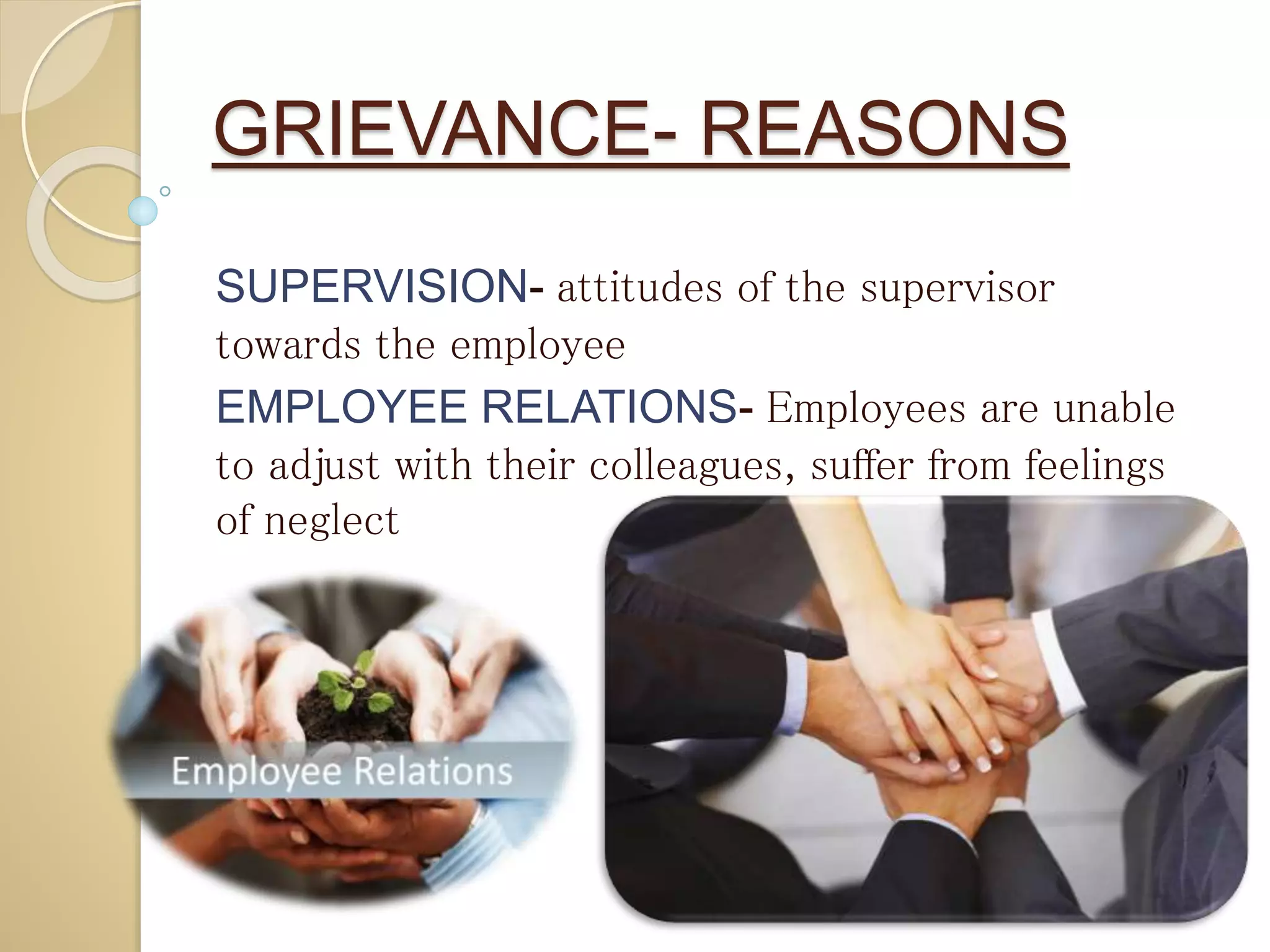 Grievances and guidelines for handling grievances | PPTX