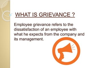 Grievances and guidelines for handling grievances | PPTX