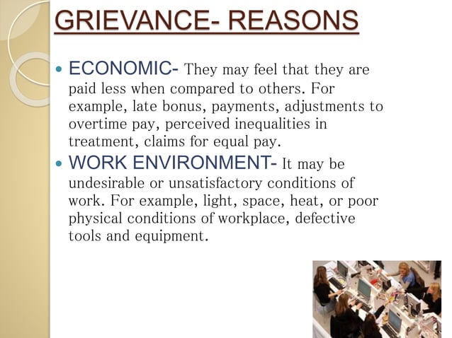 Grievances and guidelines for handling grievances | PPTX | Human ...
