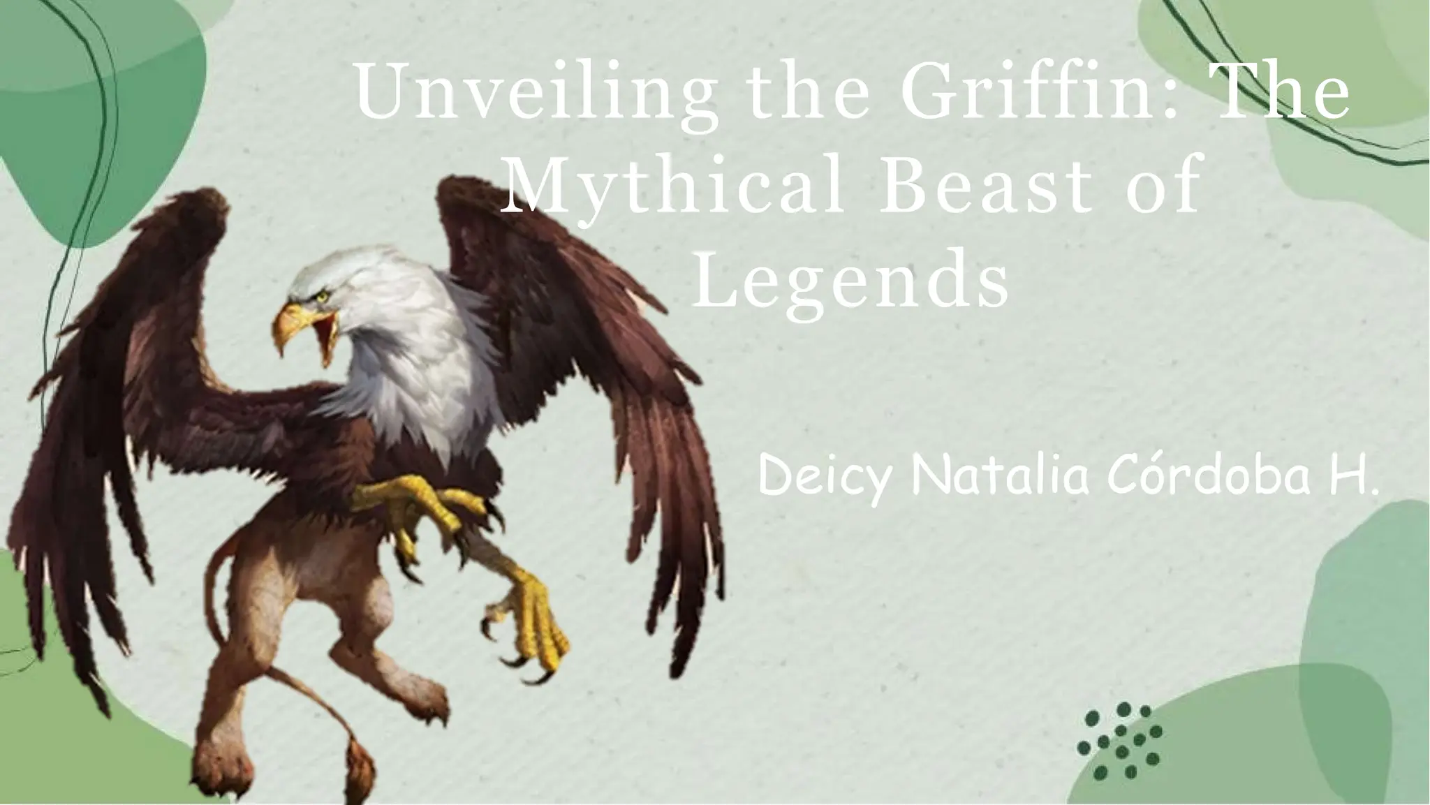 GRIFFIf PRESENTATION ENGLISH SIX UNIVERSIDAD NACIONAL ABIERTA Y A DISTANCIA UNAD | PPT