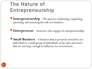 Managing New Venture Formation and Entrepreneurship | PPT