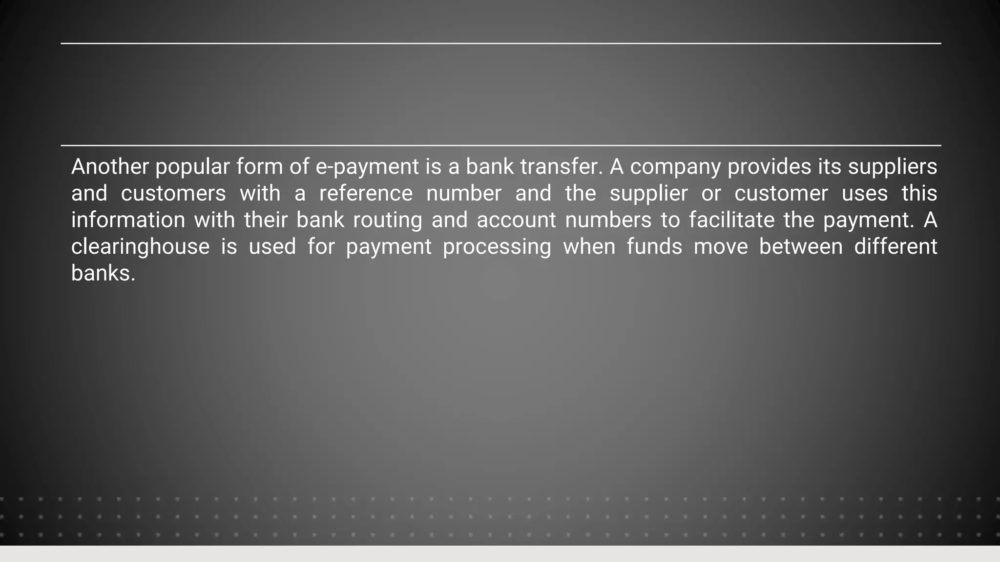 Introduction to B2B Electronic Payments | PPTX | Credit Cards | Personal Debt