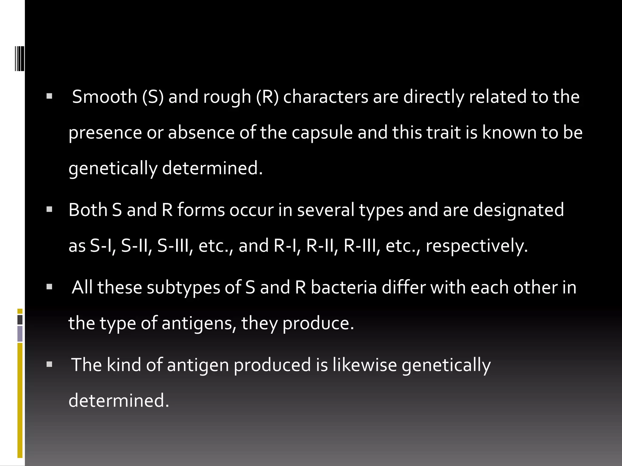 IDENTIFICATION OF GENETIC MATERIAL-THE GRIFFITH’S EXPERIMENT and AVERY ...