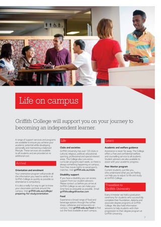 Griffith college aust student guide 2017 web | PDF