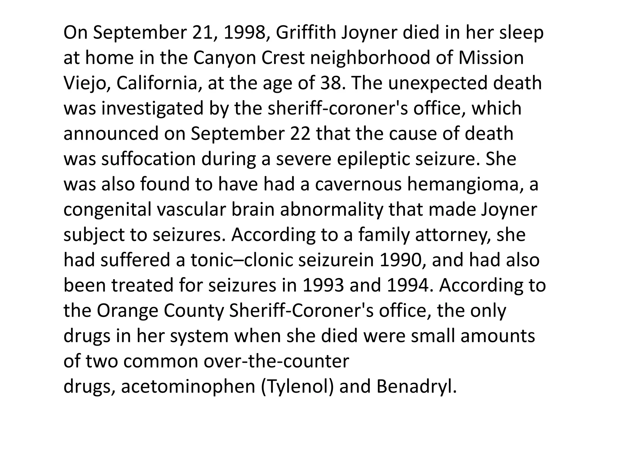 Griffith joyner vimina | PDF