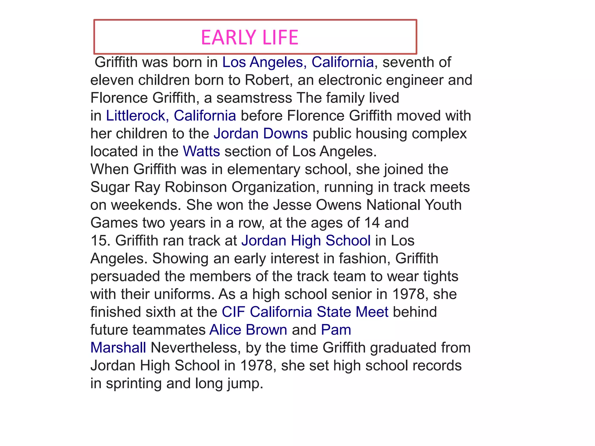 Griffith joyner vimina | PDF