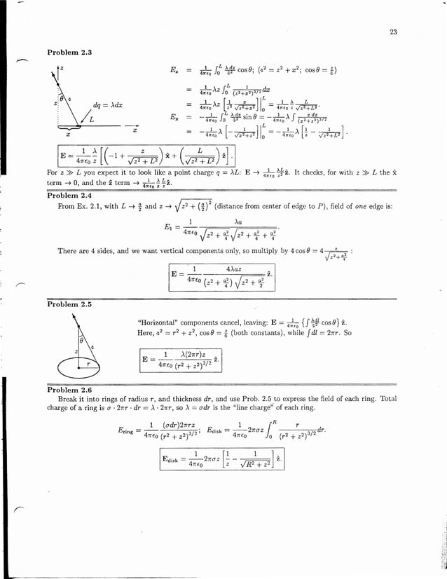 Griffiths e&m solns | PDF