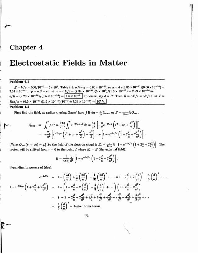 Griffiths e&m solns | PDF