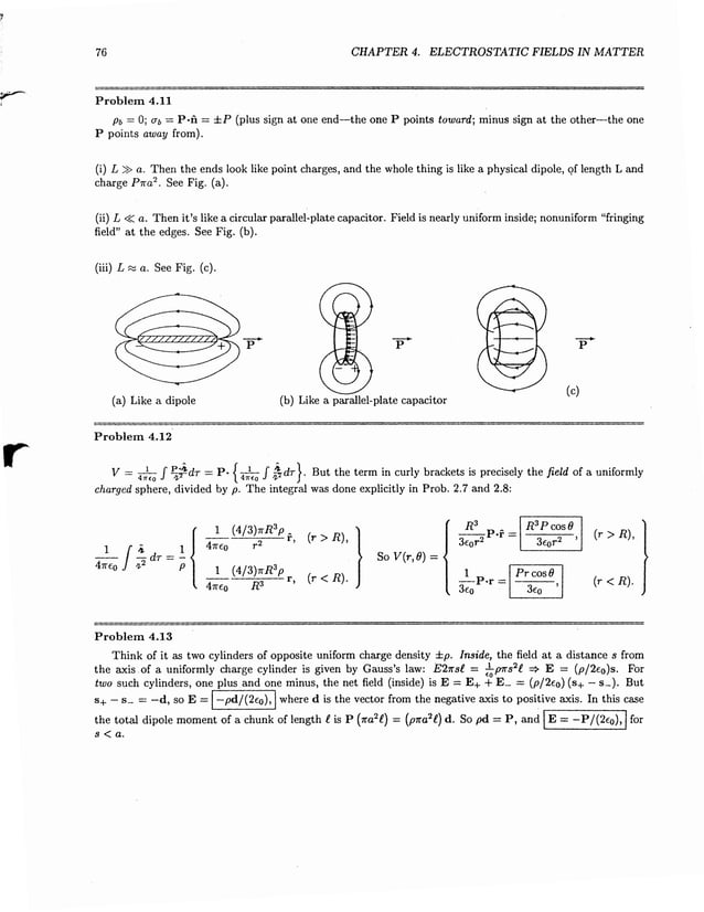 Griffiths e&m solns | PDF