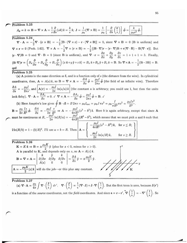 Griffiths e&m solns | PDF