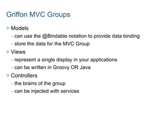 Griffon: Swing just got fun again | PPT