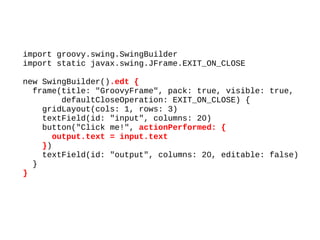 Griffon @ Svwjug | PPT