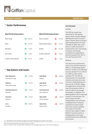 Griffon monthly newsletter January 2017 | PDF