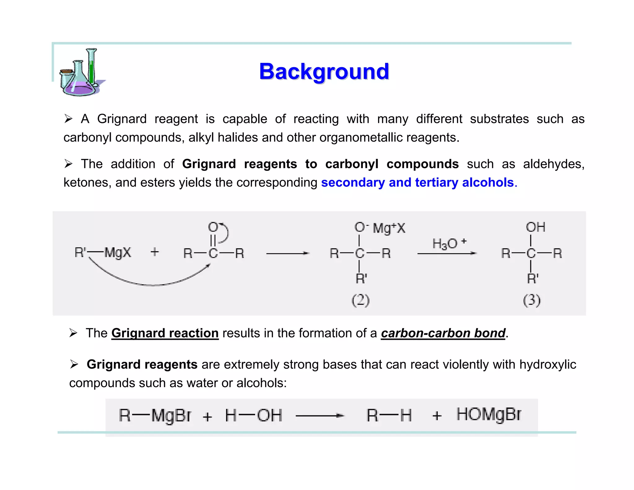 Grignard Reaction | PDF