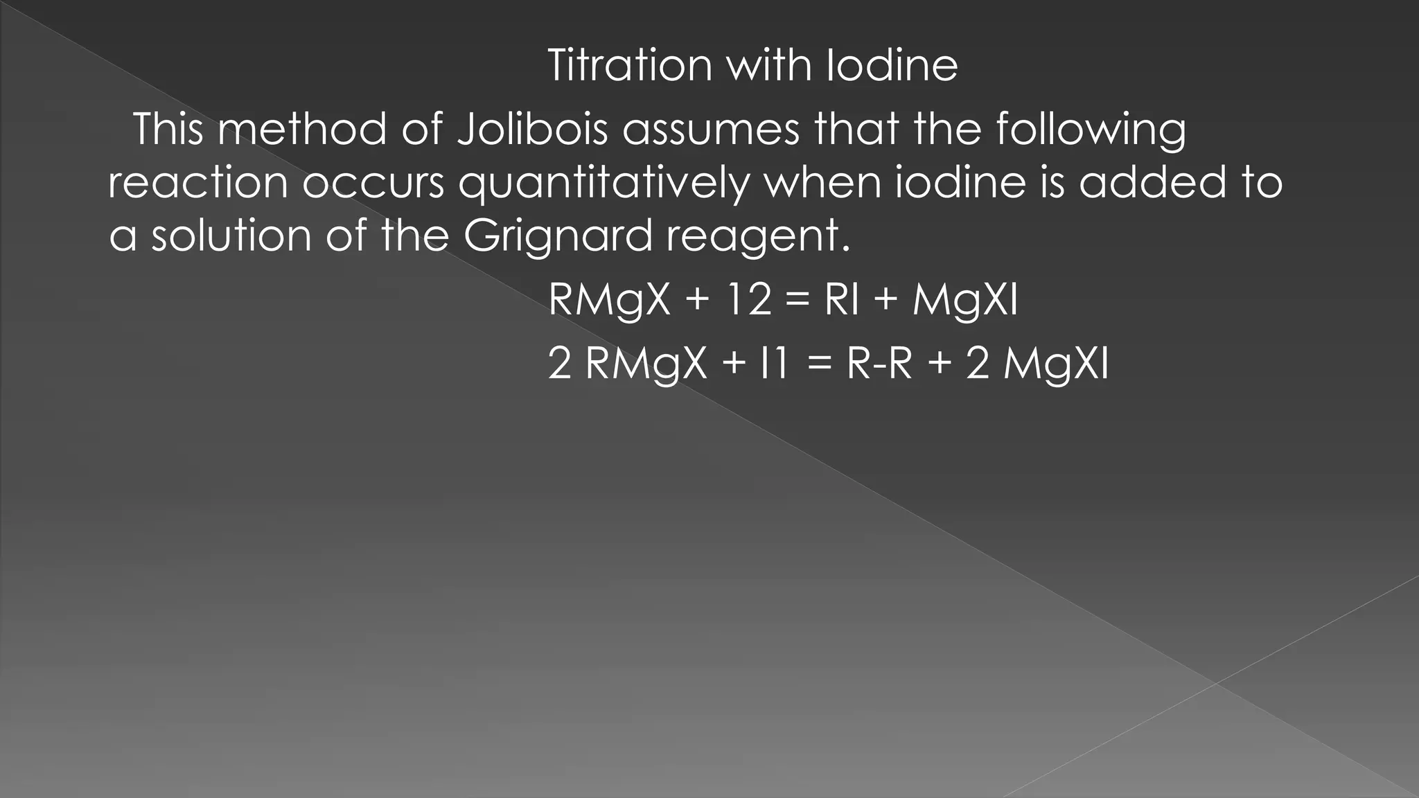 Grignard reaction | PDF