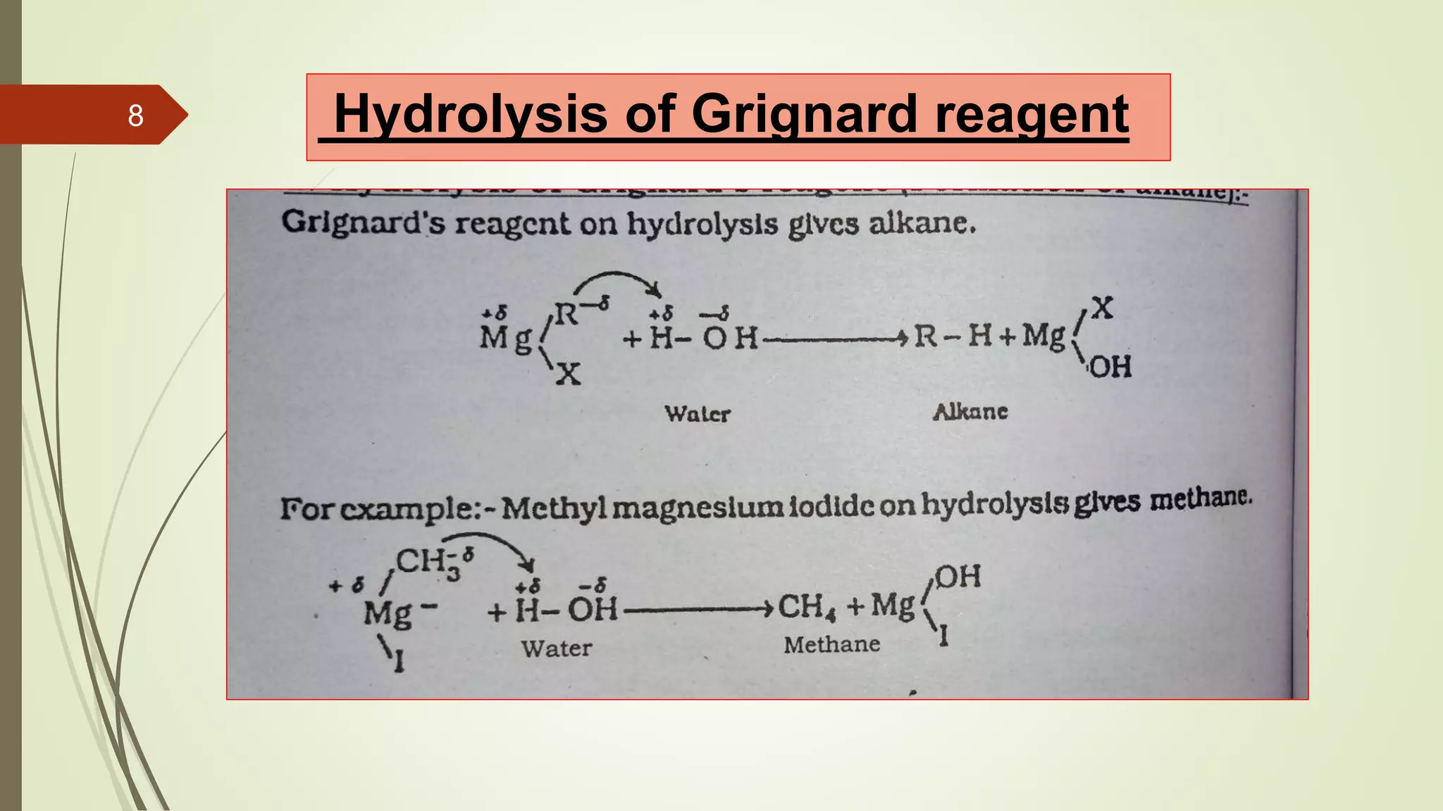 Grignard reaction | PPTX