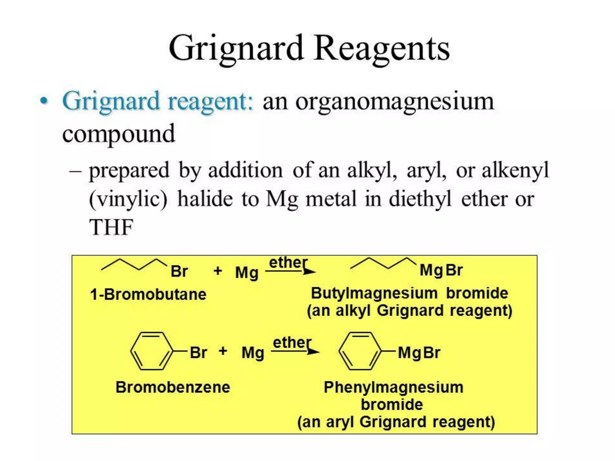 Grignard reagents | PDF