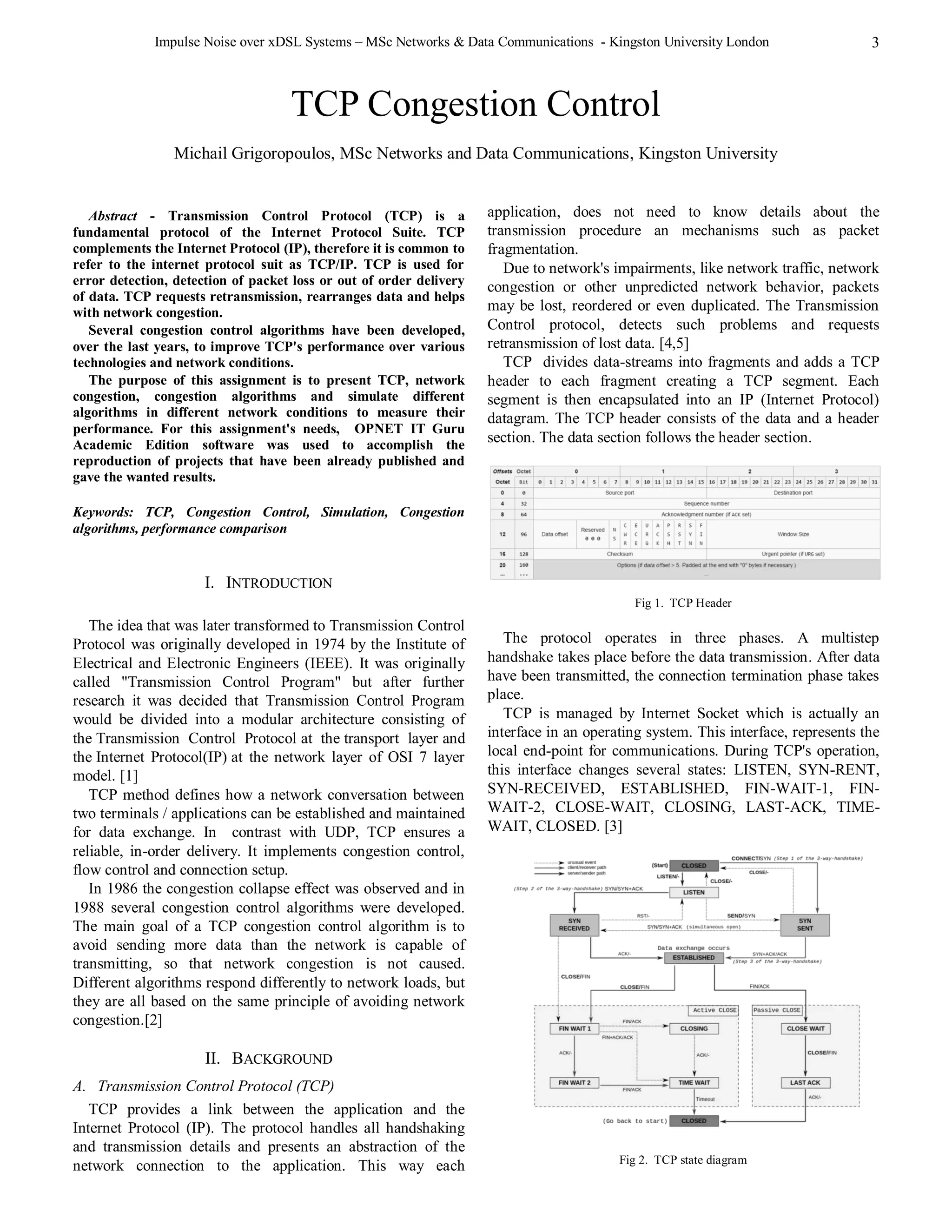 TCP Congestion Control | PDF