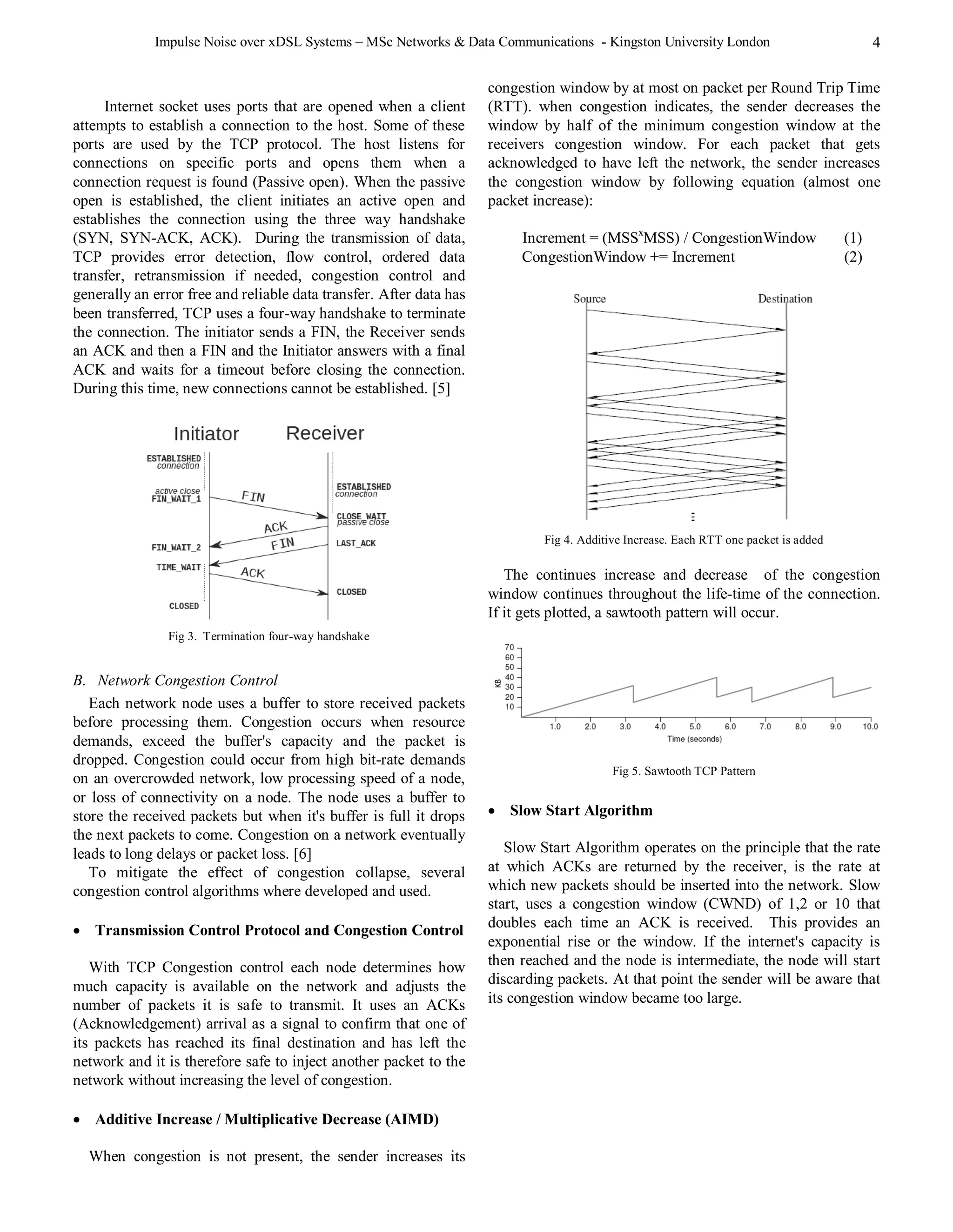 TCP Congestion Control | PDF