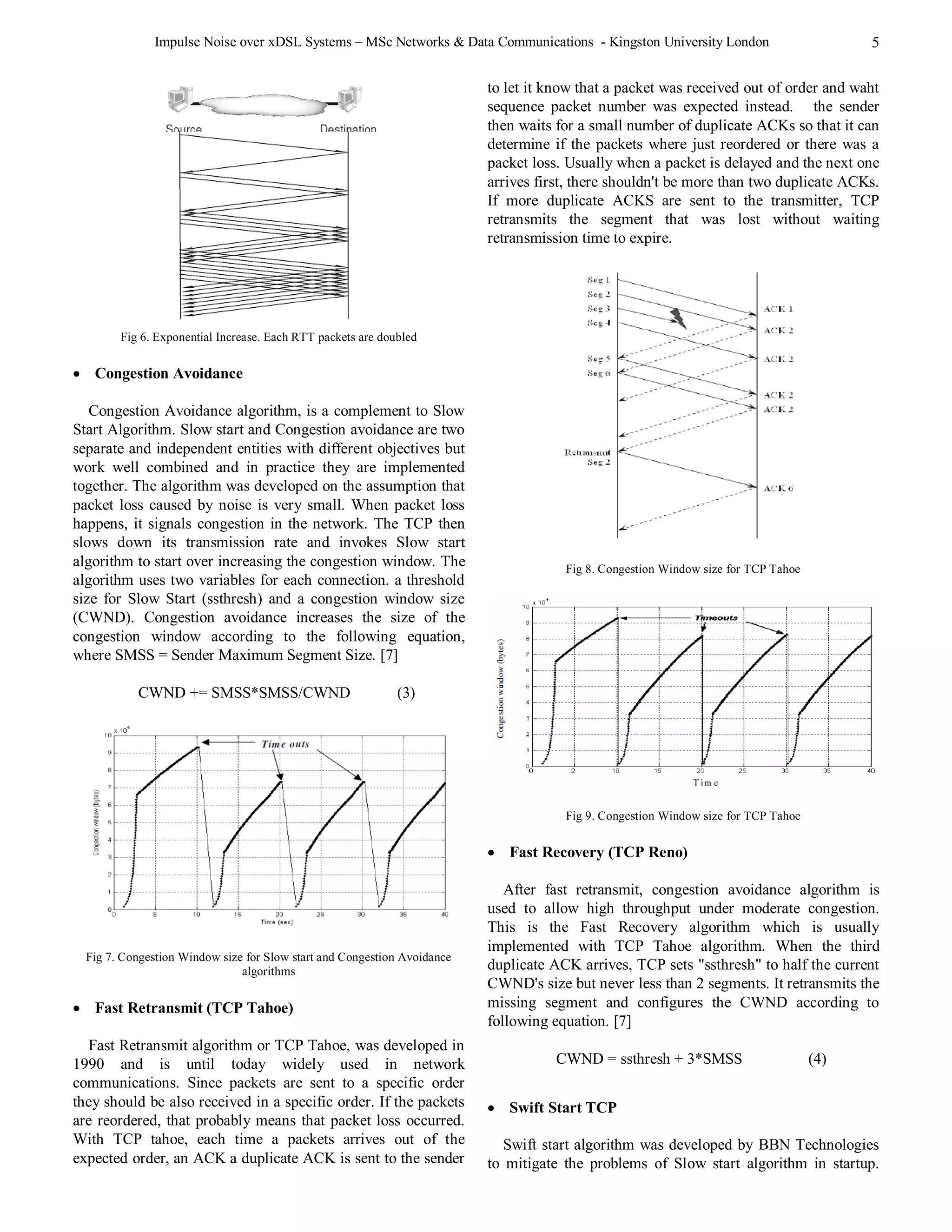 TCP Congestion Control | PDF