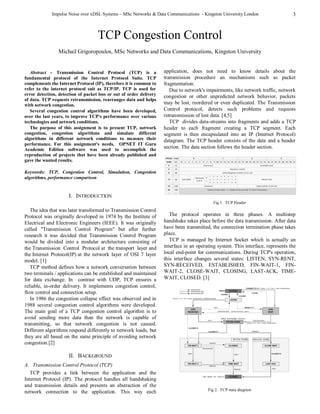 TCP Congestion Control | PDF