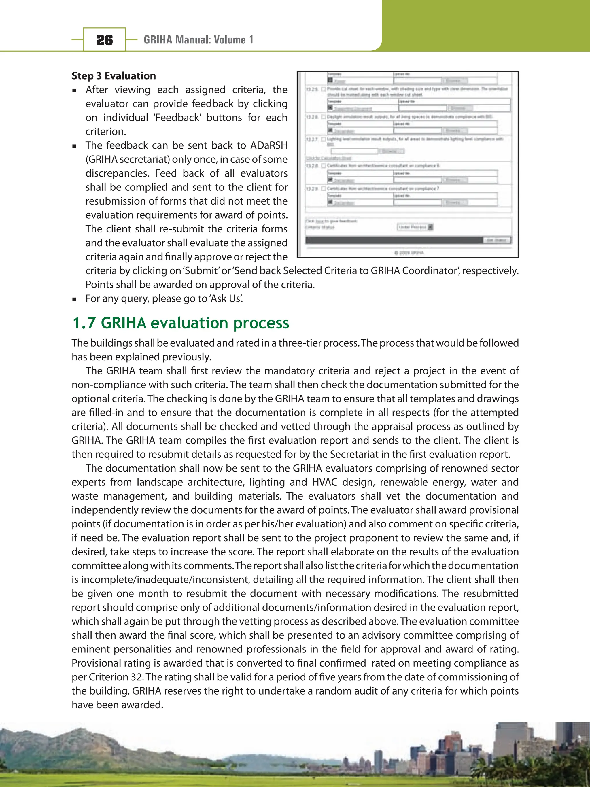 GRIHA discription about green building rating system | PDF