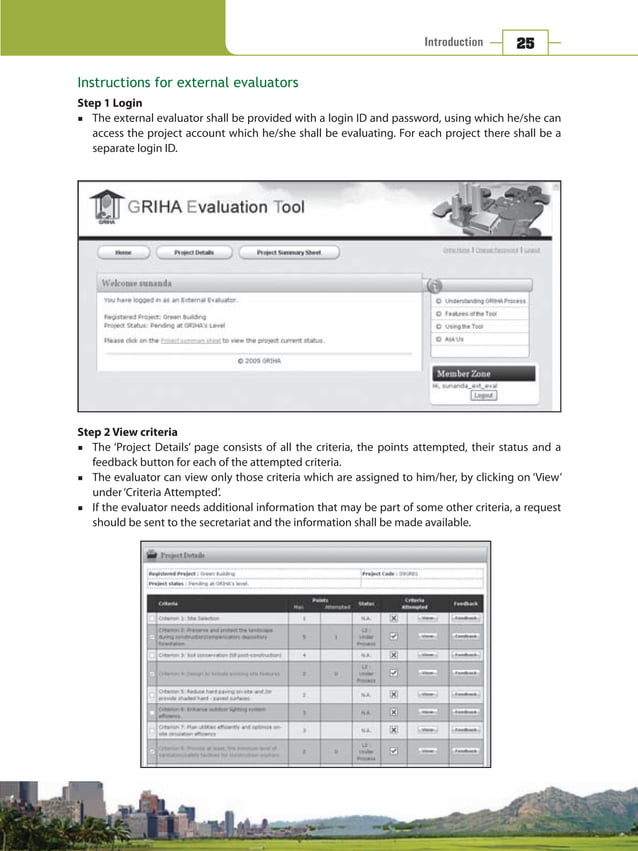 GRIHA discription about green building rating system | PDF