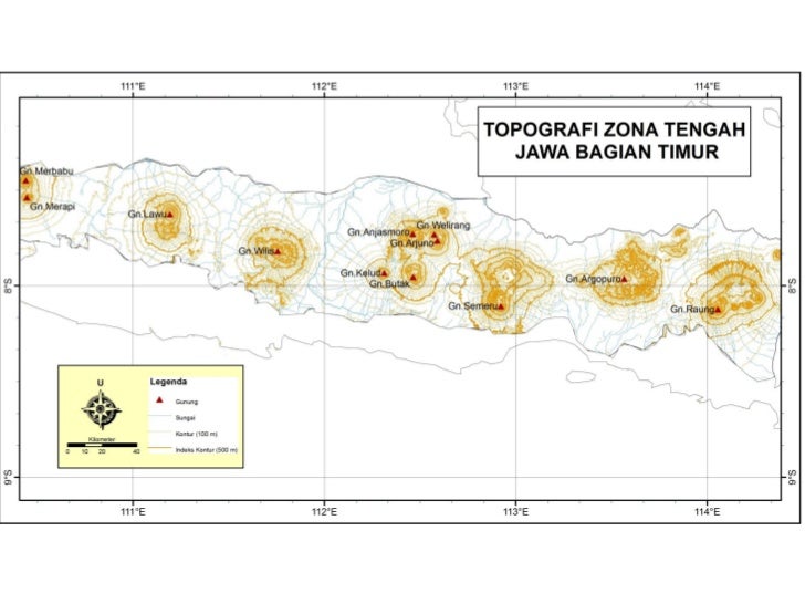 Geomorfologi jawa timur zona tengah
