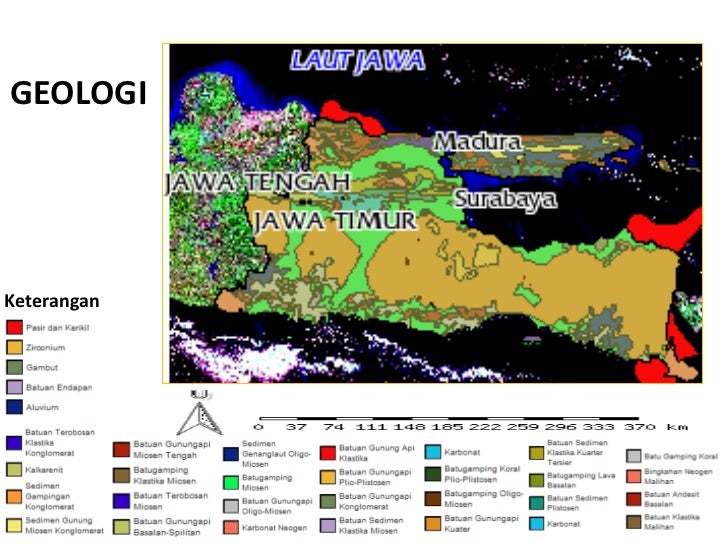 Geomorfologi jawa timur zona tengah