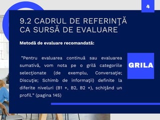 Grila de evaluare la Limba străină | PPTX